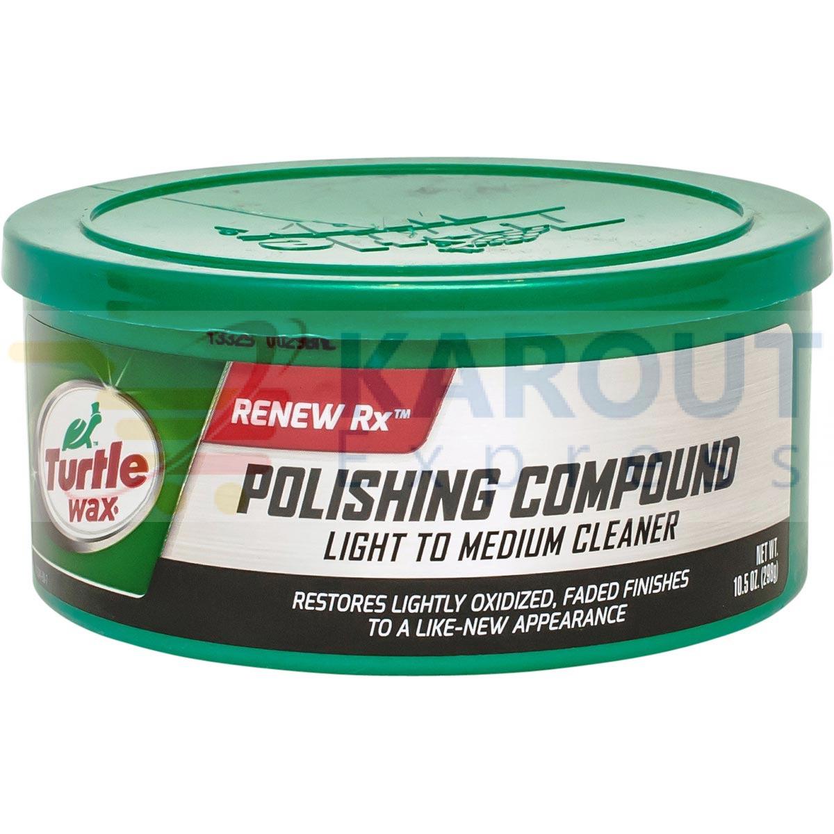Turtle Wax Rubbing Compound – Heavy-Duty Polisher For Car Paint ...